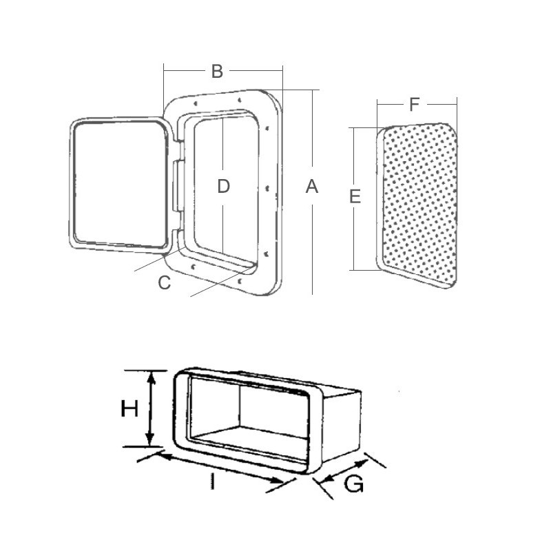 Boat CAN-SB STORAGE HATCHES WITH REMOVABLE HATCH TOP 8054806418240| eBay