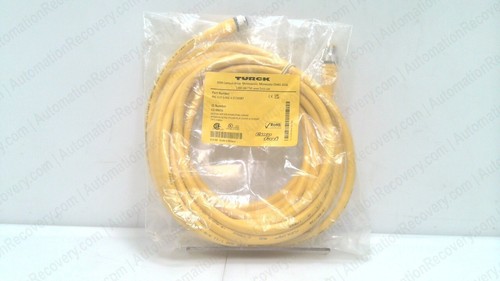 TURCK RKC 4.5T-5-RSC 4.5T/S1587, EUROFAST DOUBLE-END CORDSET, U2-09656 ...