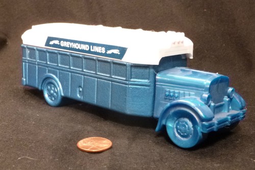 Vintage Wheaton Glass 1931 GREYHOUND BUS Bottle Aftershave Decanter ...