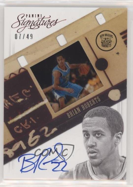 2012-13 Panini Signatures - Signatures Film Red #197 Brian Roberts /49 ...
