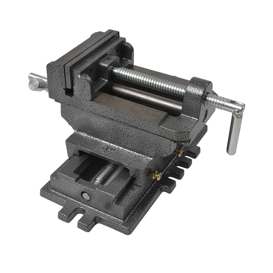 4/6" Bench Vice Pillar Press Budget Drill Cross Sliding Milling ...