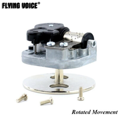 18 Tone Alloy Rotating Wind Up Music Box Movement Mechanism Part DIY ...