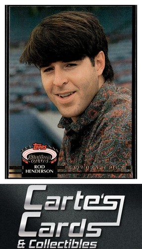 Rod Henderson 1993 Topps Stadium Club Jack Murphy #178 Montreal Expos ...