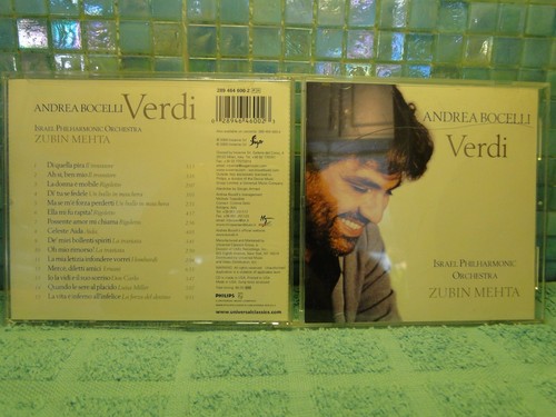 Andrea Bocelli Verdi CD -EXTRA CDs SHIP FREE | eBay