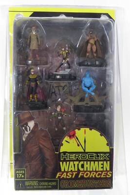 Fast Forces ~ WATCHMEN Crimebusters Set HeroClix DC Comics sealed 2 ...