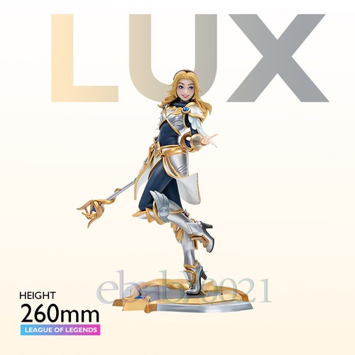 League of Legends LOL LUX figure THE LADY OF LUMINOSITY Statue in box ...