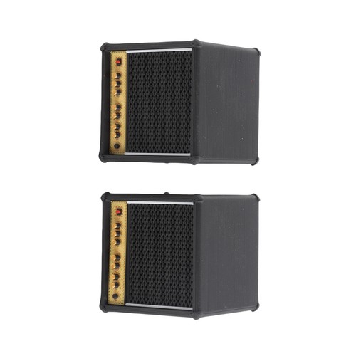 2 Pcs Guitar Pick Holder Speaker Shape Desk Decoration Guitar Picks ...