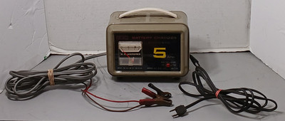 SEARS Battery Charger 6/12 Volt DC 5 amp 608.71762 | eBay