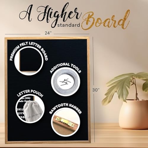 Felt Like Sharing Large Letter Board 24x30in – Changeable 24"x30 ...