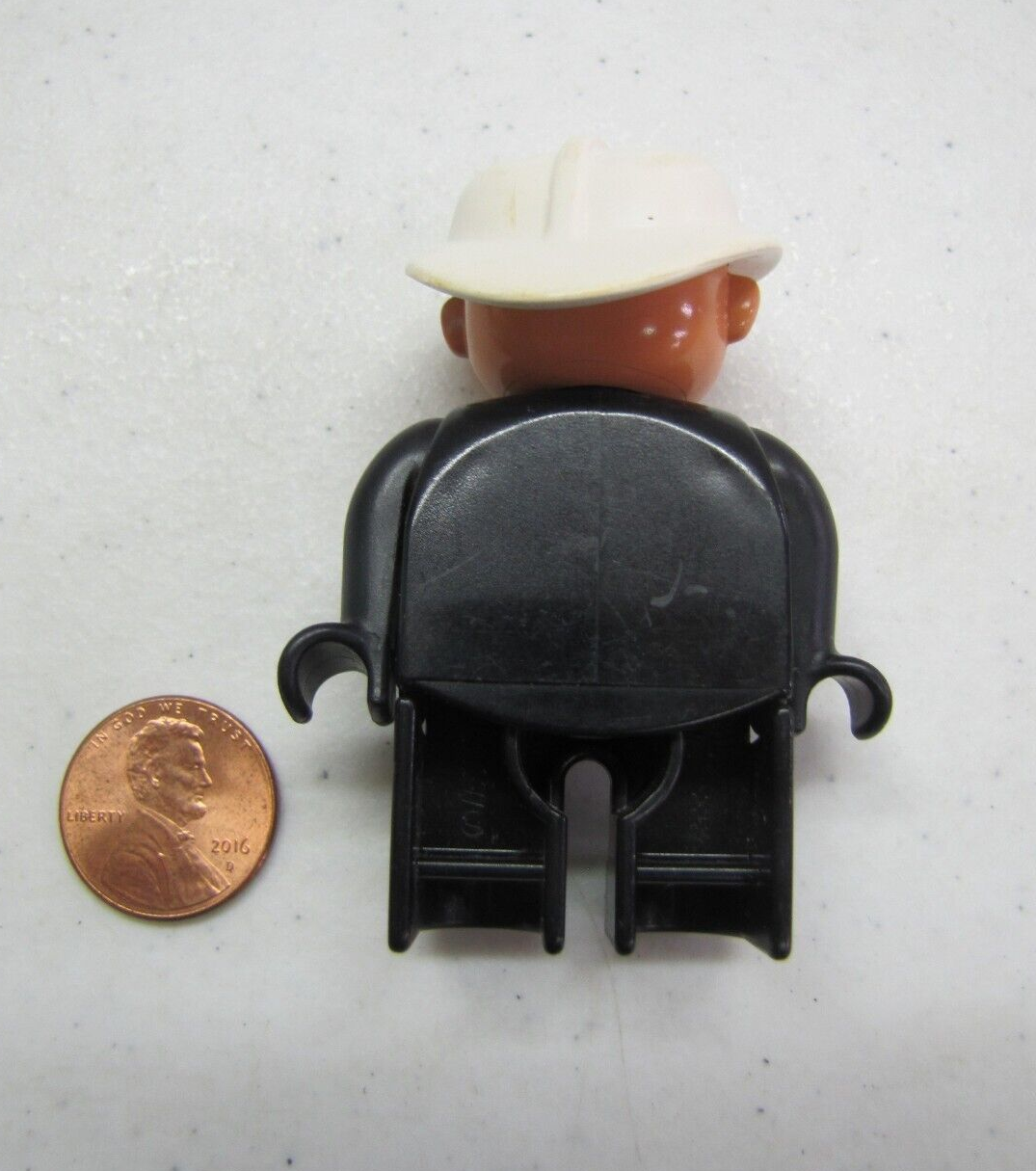 Lego Duplo Firefighter Fire Chief Fireman For Firetruck 2.5" Mustache ...