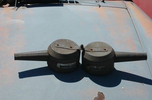 MG MIDGET FACTORY SU AIR FILTER HOUSING - ONE PAIR | eBay