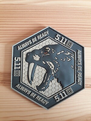 5.11 Tactical patch - Sabertooth ABR Always Be Ready | eBay