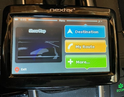 Nextar GPS 4.3" Touch Screen Display Model # 43NT w/ Plug-in & Manuals ...