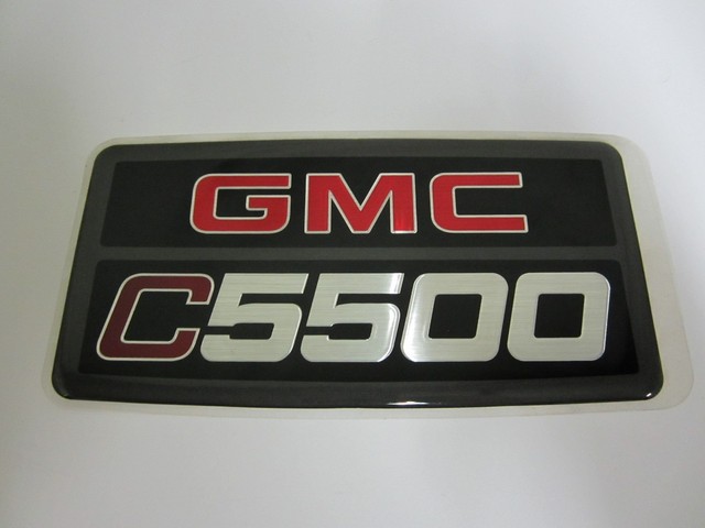 GMC Topkick C5500 Hood Decal Emblem OEM 03-09 C 5500 Part 15012900 ...
