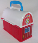 Fisher Price Play Family Farm Lunch Box Carrying Case Little People ...