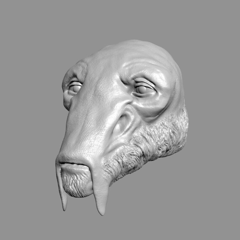 Abednedo v2 Star Wars Alien species custom head for action figures | eBay