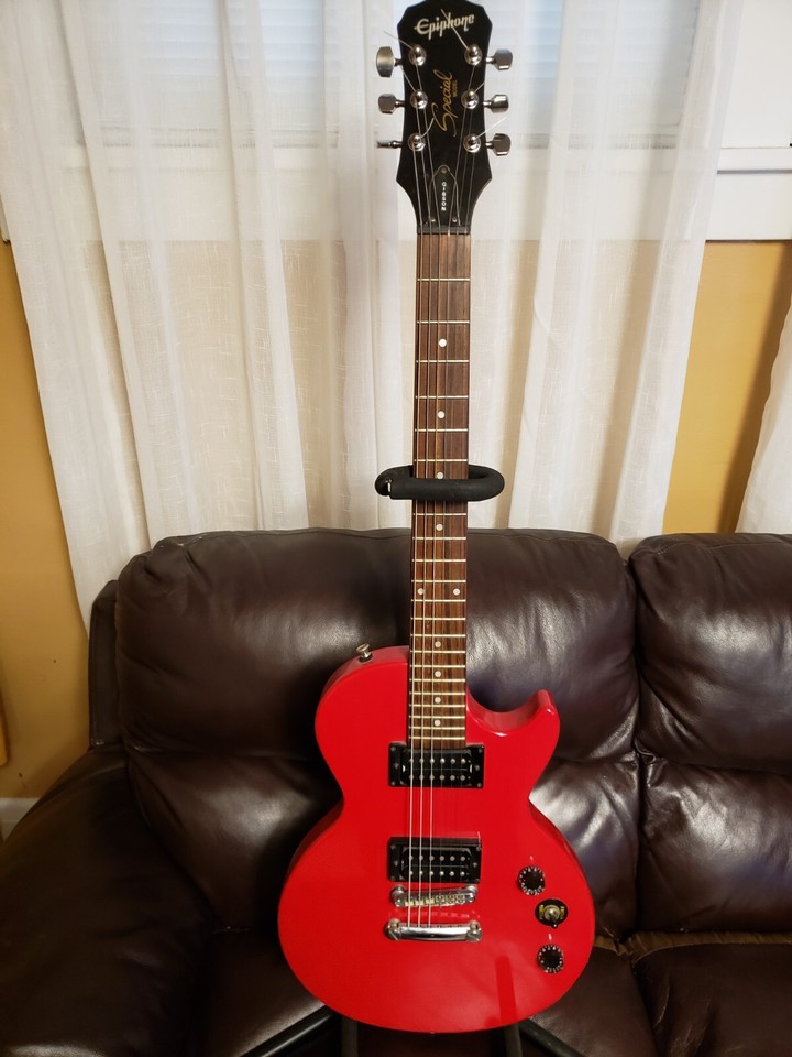 Epiphone Les Paul Special Cherry Red Electric Guitar | eBay