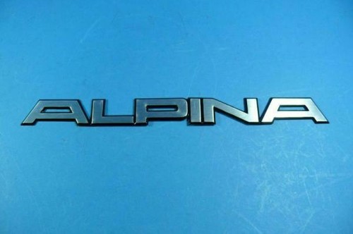Original BMW Alpina Lettering Emblem Fits for BMW E3 E9 E21 E24 E28 ...