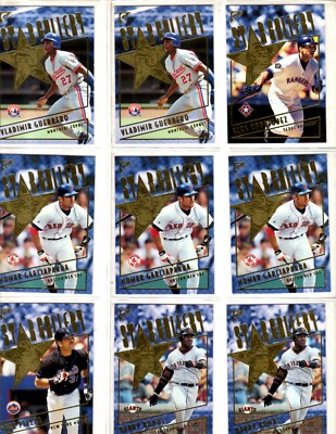 2001 Topps Gallery STAR GALLERY lot (9 total, 5 different ) | eBay