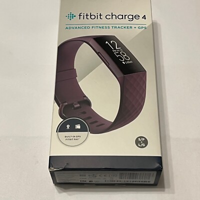 Fitbit Charge 4 Fitness GPS Activity Tracker w/ Heart Rate Monitor ...
