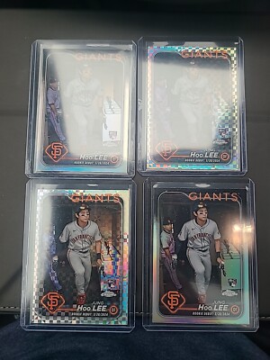 2024 Topps Chrome Update Jung Hoo Lee Refractor Lot 4 | eBay
