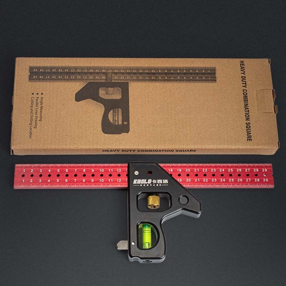 Adjustable Combination Right Angle Ruler Movable Square Ruler ...