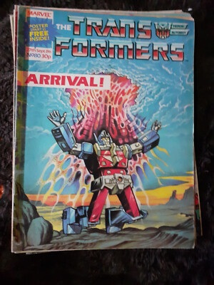 Transformers Marvel UK issue number 80 27th September 1986 | eBay UK