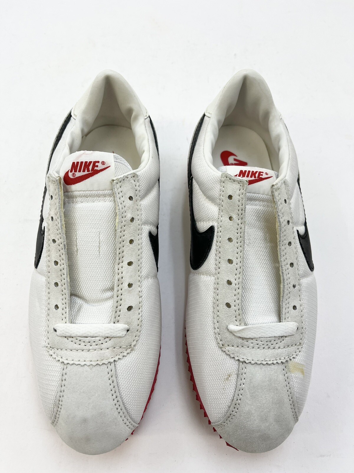 1993 Nike Cortez II White Black Red Atom Suede Mesh Sz 7.5 Men Shoe Vtg ...
