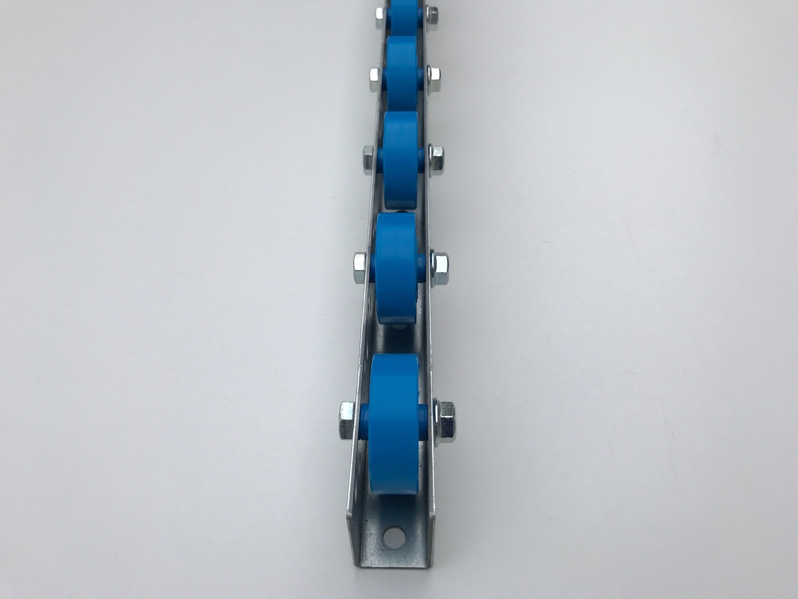 rail rails a galets rouleaux roulettes avec galets plastique Ø 48 mm | eBay