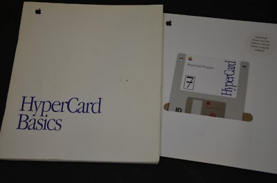 Apple HyperCard Basics HyperCard Program 3.5 Media | eBay
