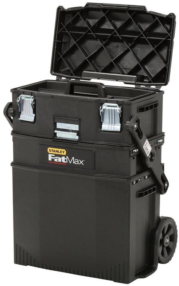 Stanley FATMAX 22 in. 4-in-1 Cantilever Tool Box Mobile Work Center ...