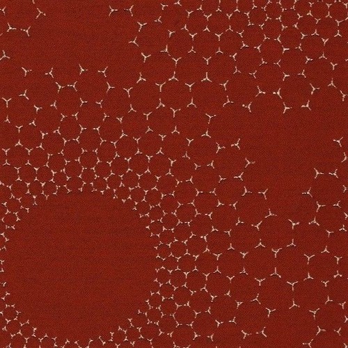 Designtex Sunburst Dwarf Rust Red Large Contemporary Abstract ...