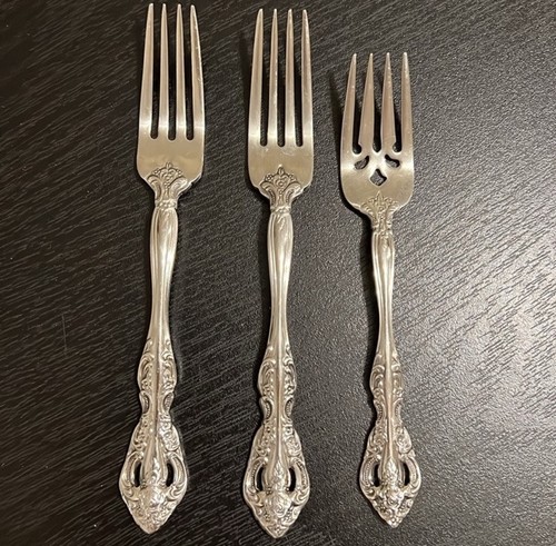 Vintage Oneida Cube Stainless MICHELANGELO 12-Piece Serving Flatware ...
