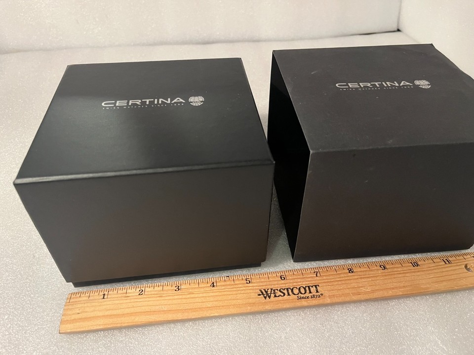 Certina DS Watch Retail Box (For Modern Retail Box Models) with ...