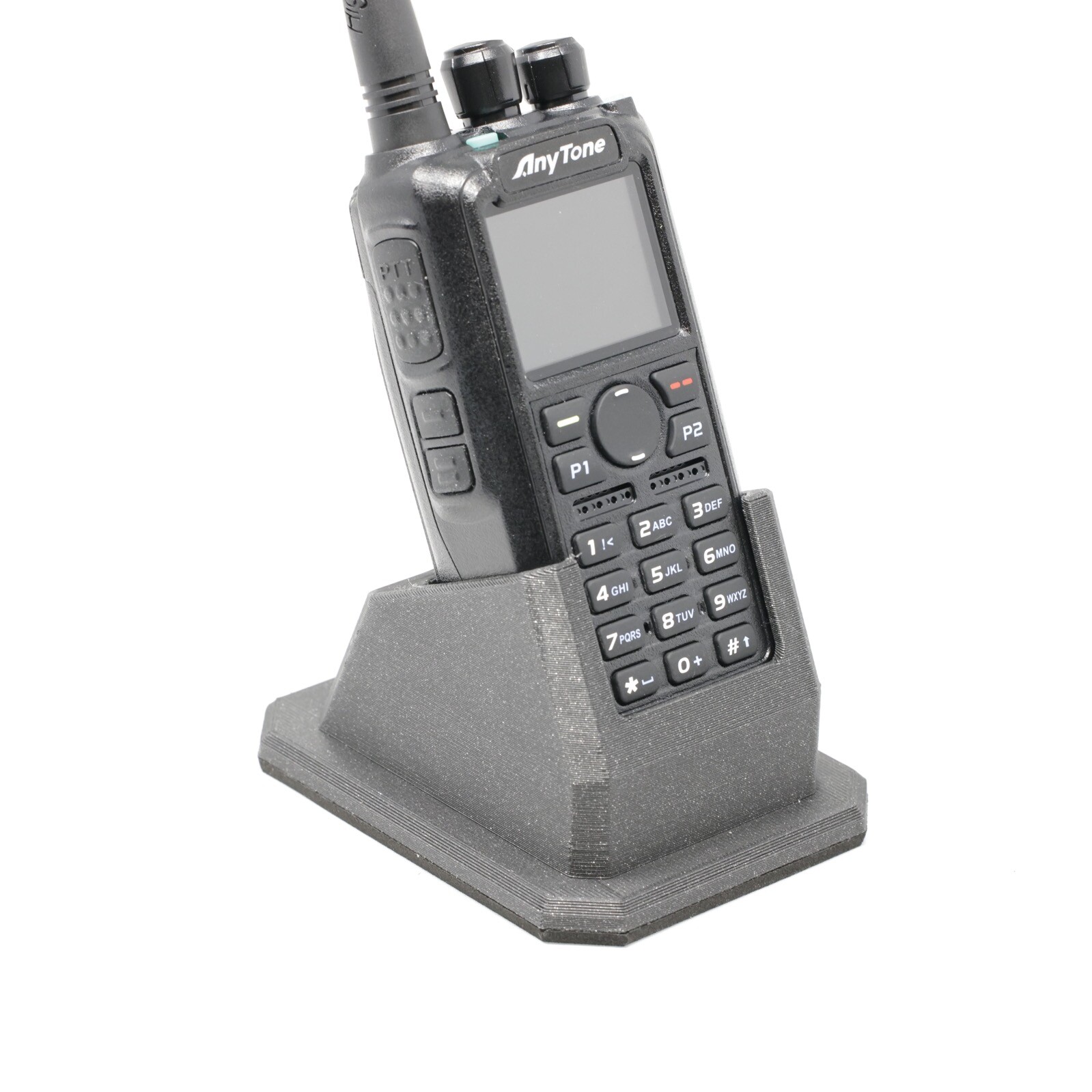 Anytone 878 / 868 Angled Wide Base Drop In Desk Stand with Grippy ...