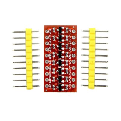 5Pcs 8 Channel Logic Level Converter 3.3V to 5V TTL Shifter Module ...