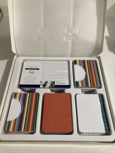 Project Life Scrapbooking Cards Cobalt Edition Core Kit | eBay