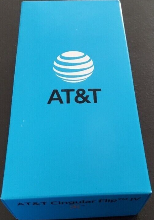 AT&T CINGULAR FLIP IV FLIP 4 SMARTFLIP PHONE AT&T 4G LTE Model: U102AA ...
