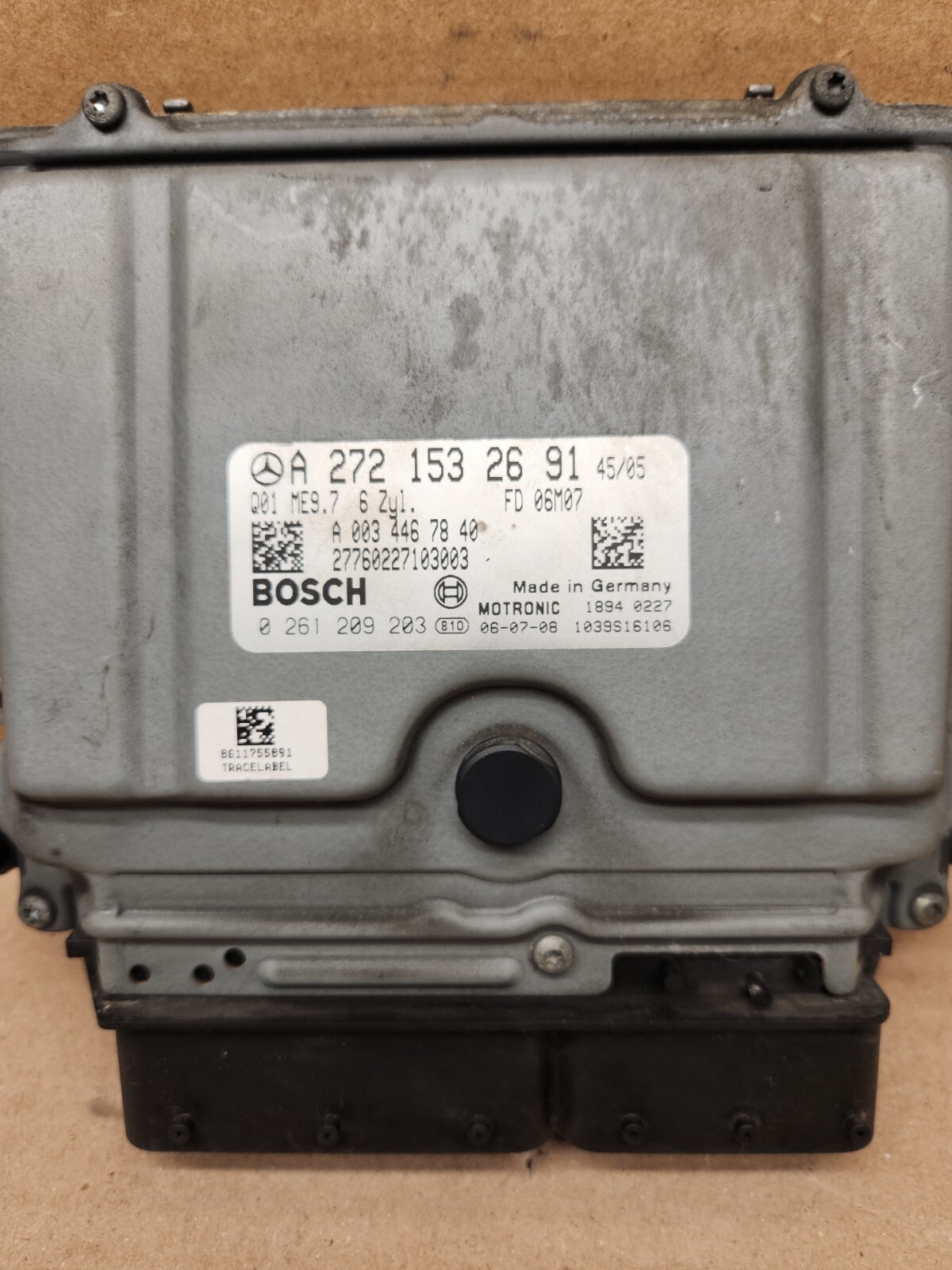 2007-2009 MERCEDES R350 OEM Engine Control Unit A2721532691 ECU ECM ...