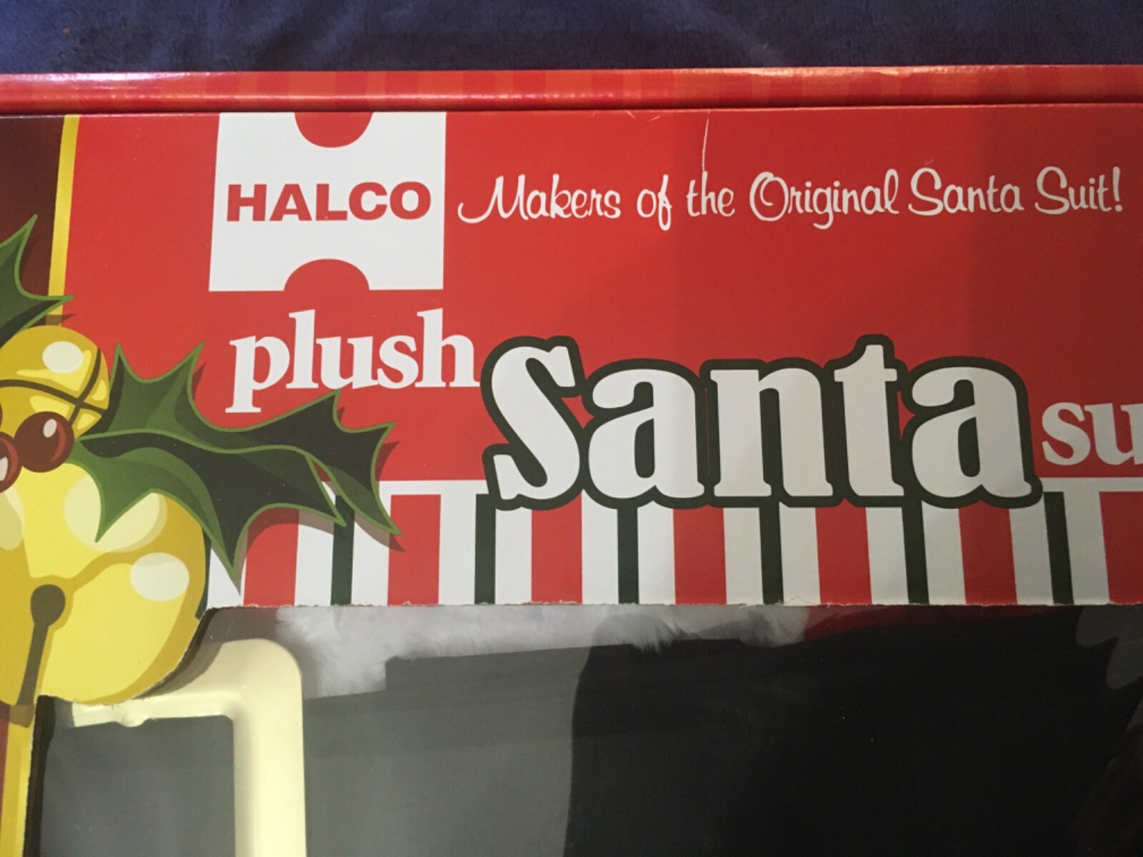 Professional Plush Halco Santa Suit Costume Wig Beard +8 Pieces 42-48 ...