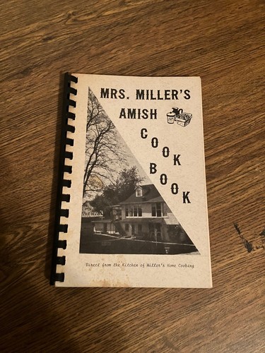 Mrs. Miller's Amish Cookbook Recipe Cookbook | eBay