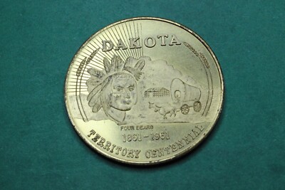 1961-TOKEN-MEDAL-DAKOTA TERRITORY CENTENNIAL | eBay