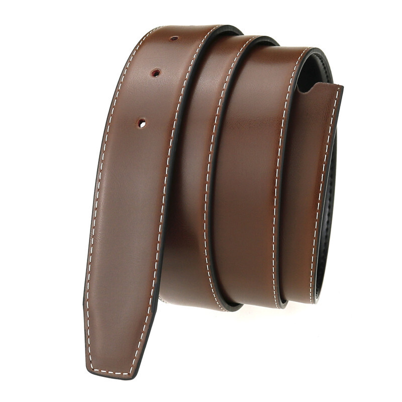 Reversible Double-sided Leather Belt Replacement Belt Strap For 35mm ...