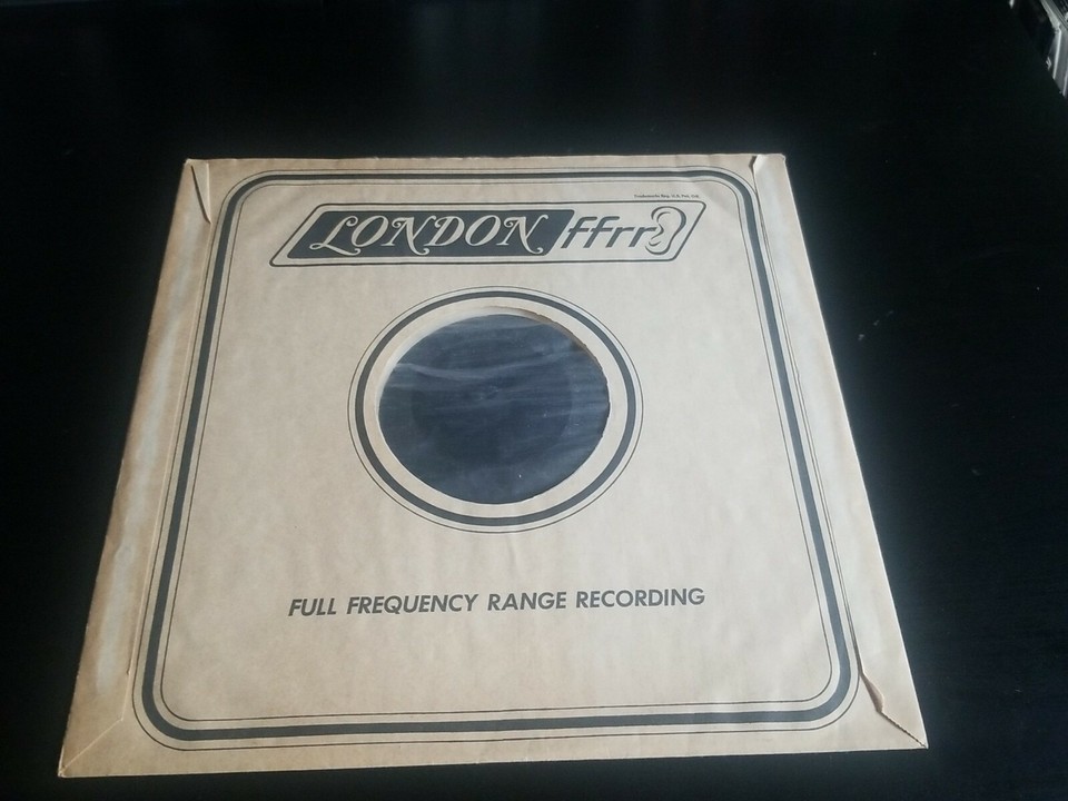 Vintage London/ FFRR Full Frequency Range Recording 12" Record sleeve ...