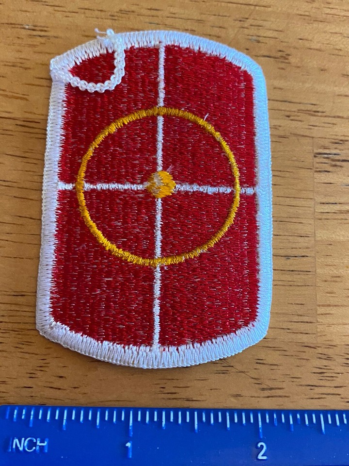 US Army 420th Engineer Brigade Full Color Patch Red INV5092 | eBay