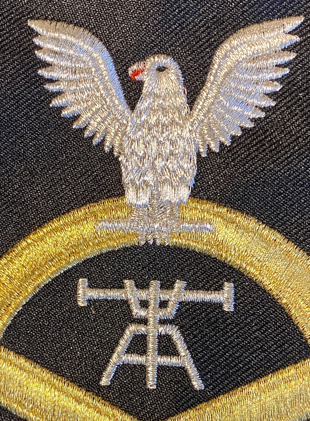 US Navy Gold Rate Fire Control Technician Chief Petty Officer rank ...