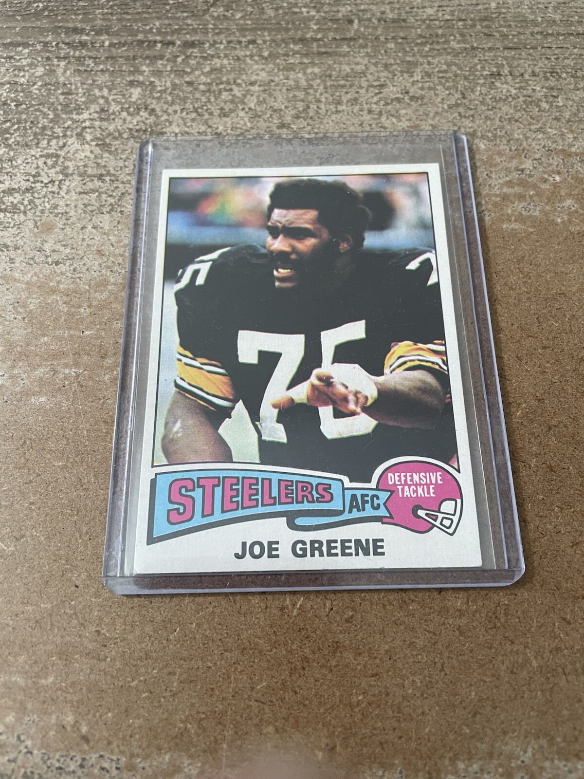 Joe Greene 1975 Topps #425 Pittsburgh Steelers Vintage EX | eBay