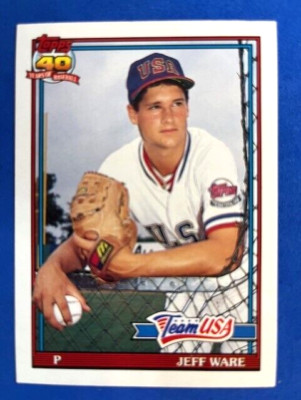 MLB - Jeff Ware 1991 Topps Traded Baseball - Team USA | eBay