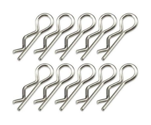 JConcepts Compact Angled Body Clips Silver For All Associated TLR ...