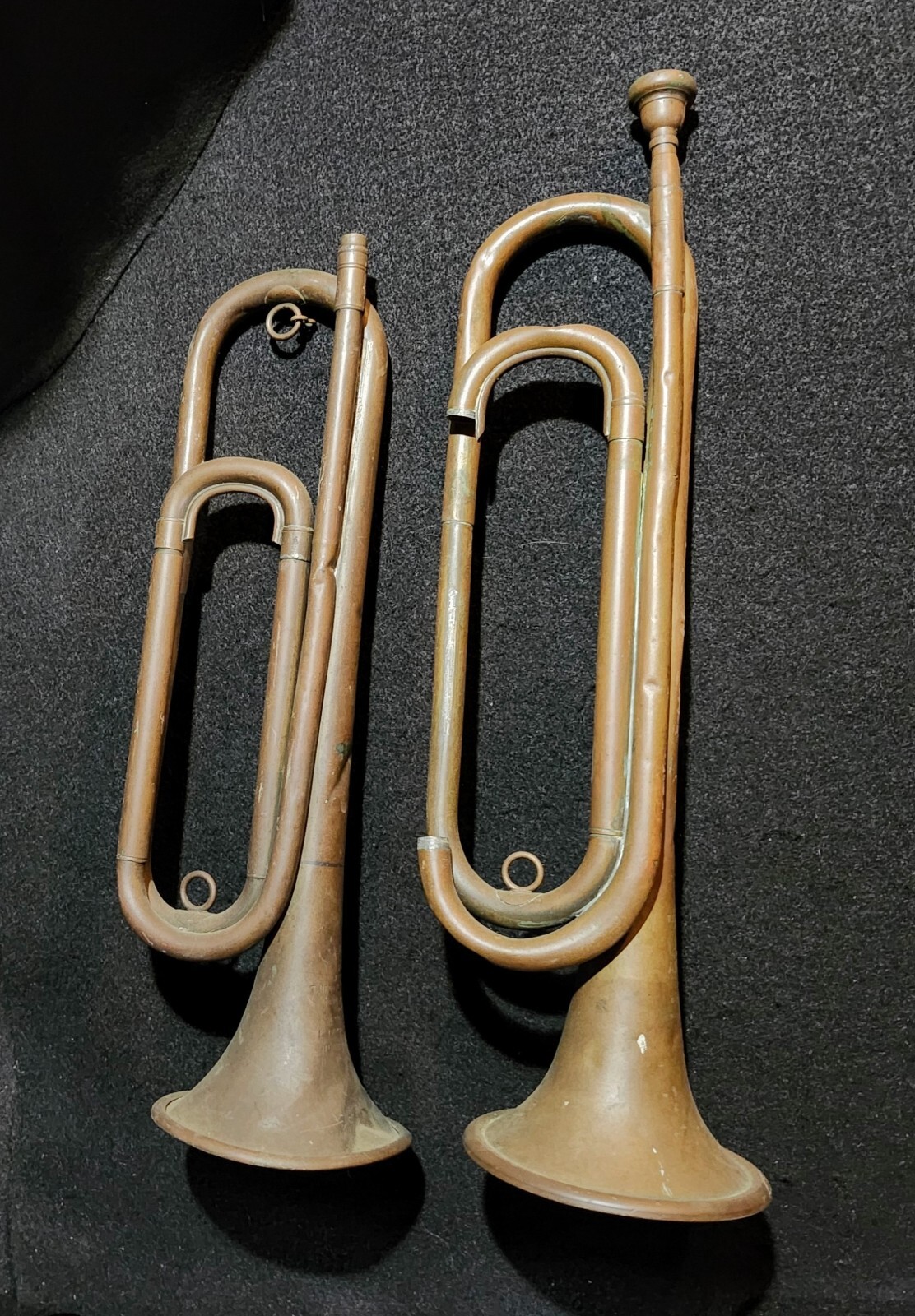 Pair of WWII brass bugles | eBay